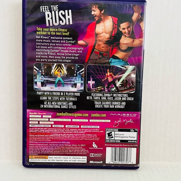 xbox 360 | Video Games & Consoles | X Box 36 Kinect Zumba Fitness Feel ...